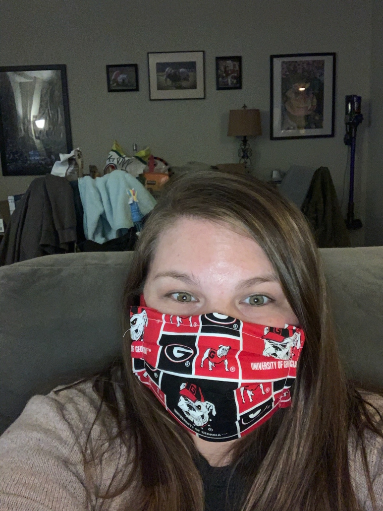 Submit a photo wearing a UGA-themed mask - UGA Alumni
