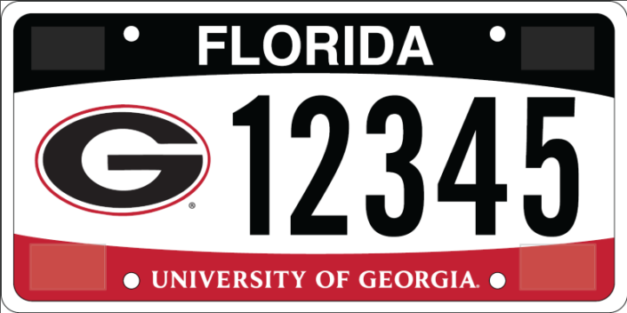 UGA License Plates | UGA Alumni